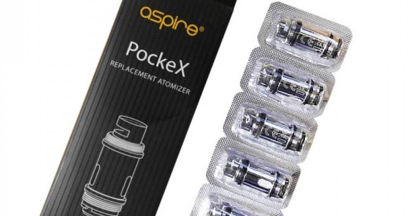 Aspire PockeX Coils - 5 Pack [0.6ohm]